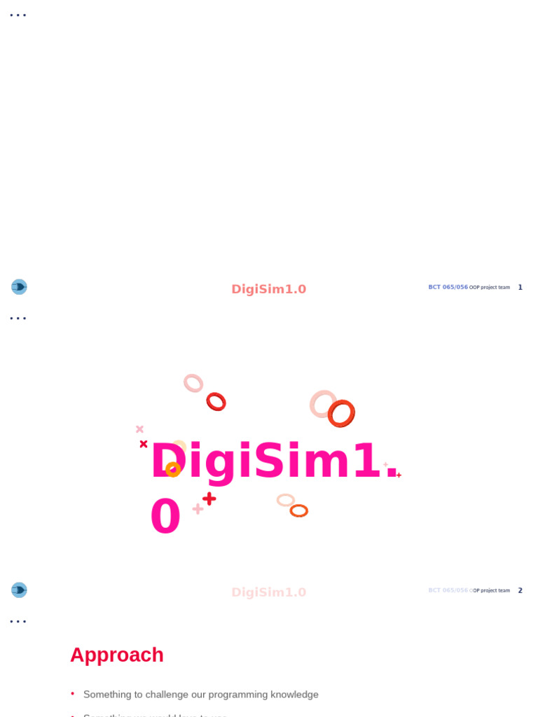 Digi Sim | PDF | User Interface | Object Oriented Programming