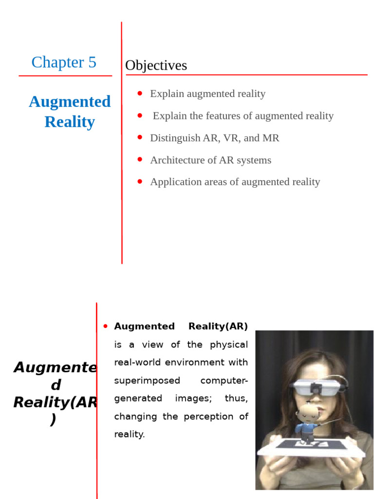 Understanding Augmented Reality Basics | PDF | Virtual Reality | Augmented Reality