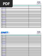 Lista Normas Dnit | PDF | Materiais | Materiais de construção
