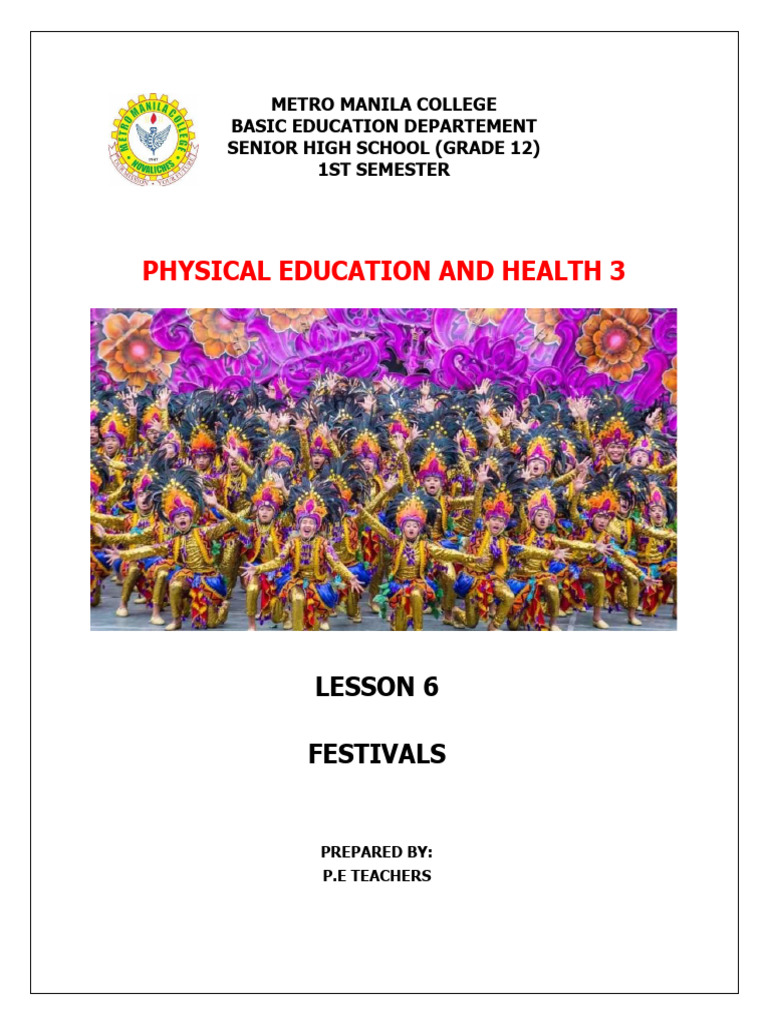 Lesson 6 Festivals | PDF