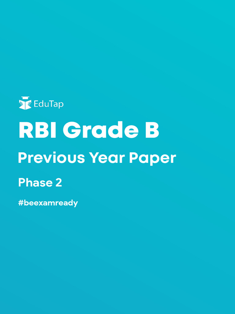 RBI Grade B Phase 2 2024 Lyst1732018198048 | PDF | Unemployment ...