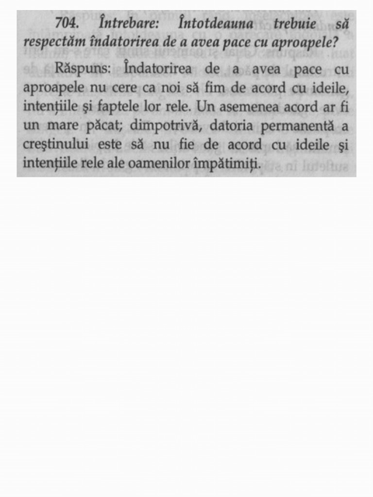 Pacea Si Aproapele | PDF