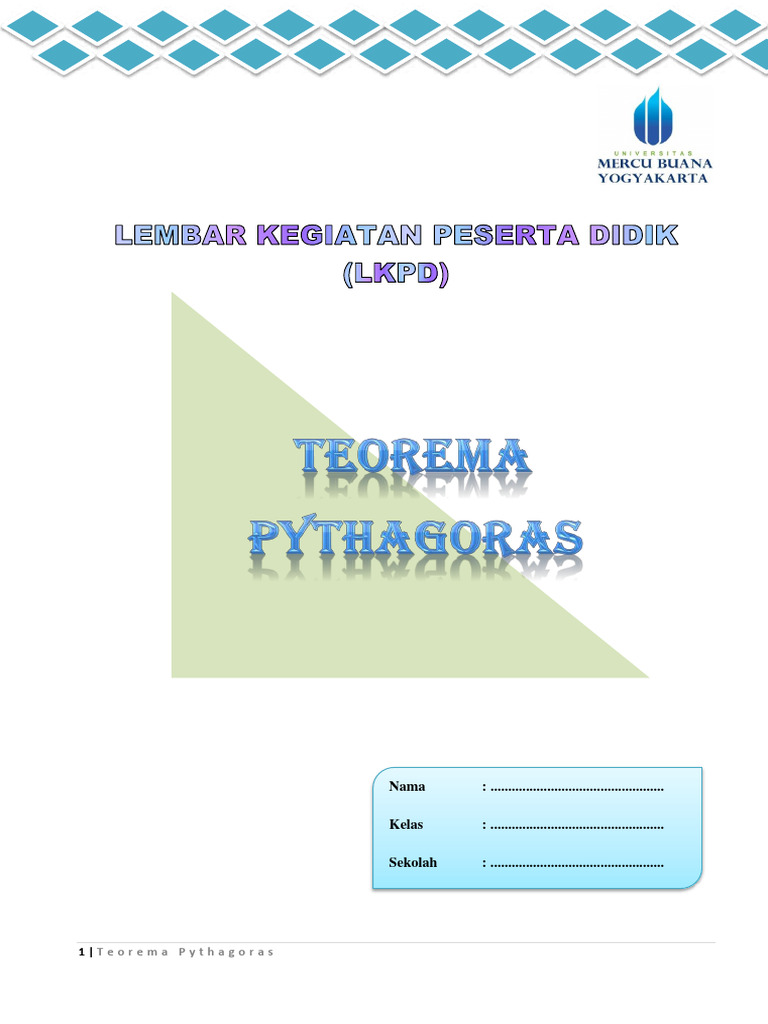 LKPD Phytagoras | PDF
