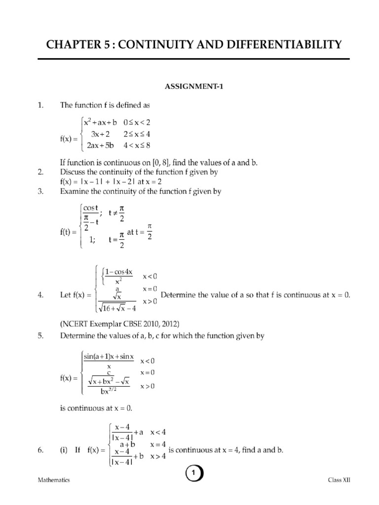 Chapter 5 Assignment | PDF