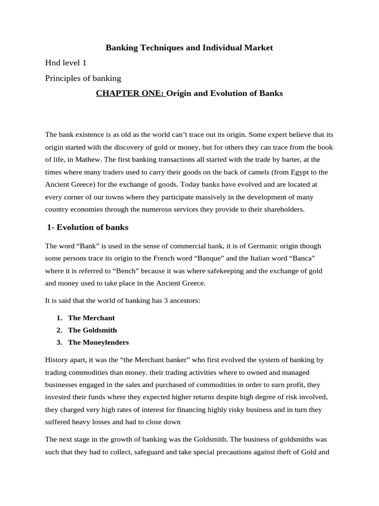 Evolution of Banking in Cameroon | PDF | Open Market Operation | Banks