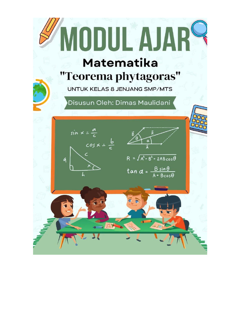 8-Viii-Penerapan Teorema Phytagoras-Dimas Maulidani-3a | PDF