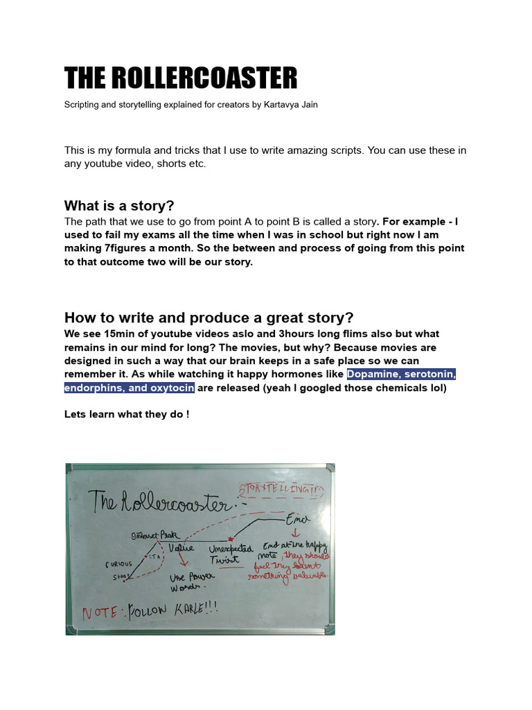 The Rollercoaster | PDF