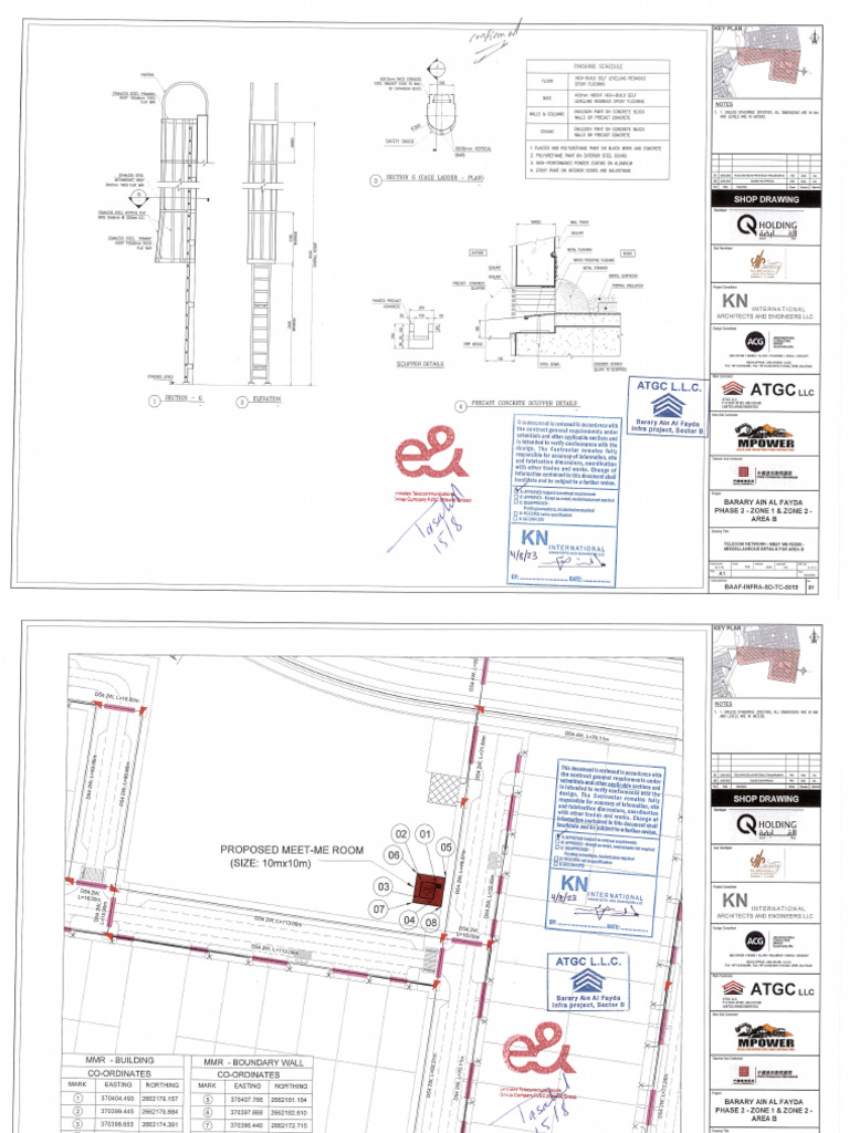 MMR Shop Drawing Approved-2 | PDF