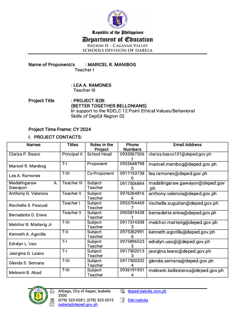 Updated Project Proposal Unity | PDF | Teachers | Learning
