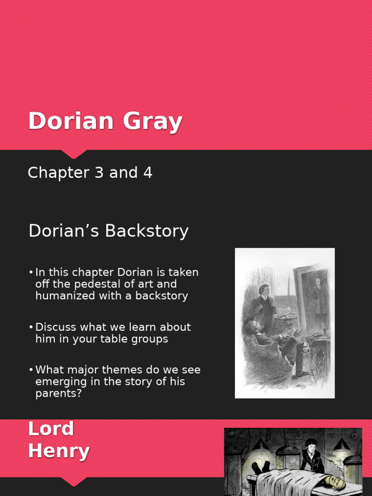 Picture of Dorian Gray - Chapter 3 | PDF