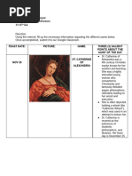 Study Guide Worksheet For Saint Stories | PDF
