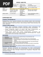 Contoh RPM Pembelajaran IPA SMP | PDF