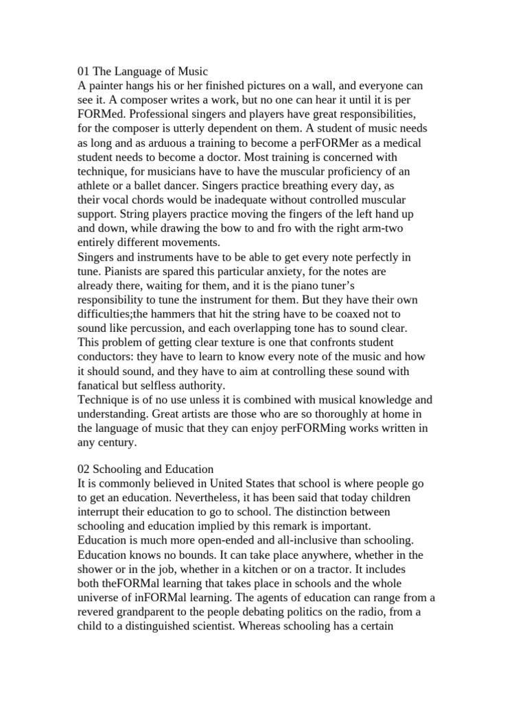 50 Reading | PDF | Slang | Piano