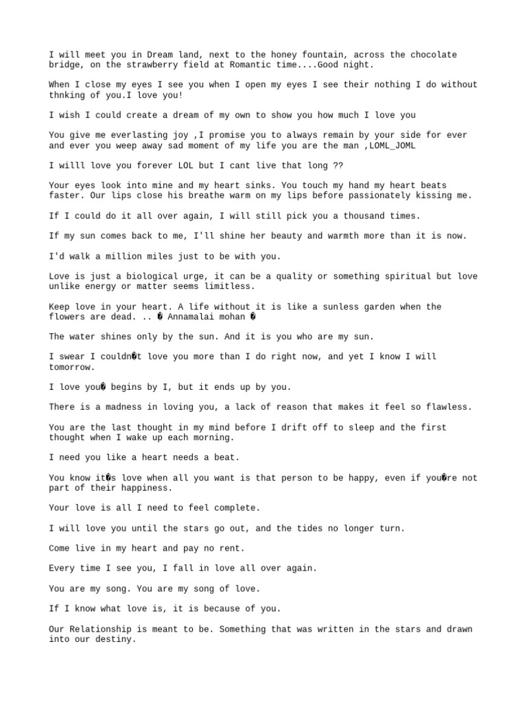 Love Quote | PDF