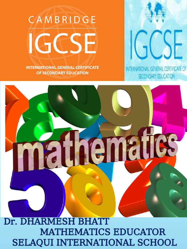 Igcse Formula Book | PDF