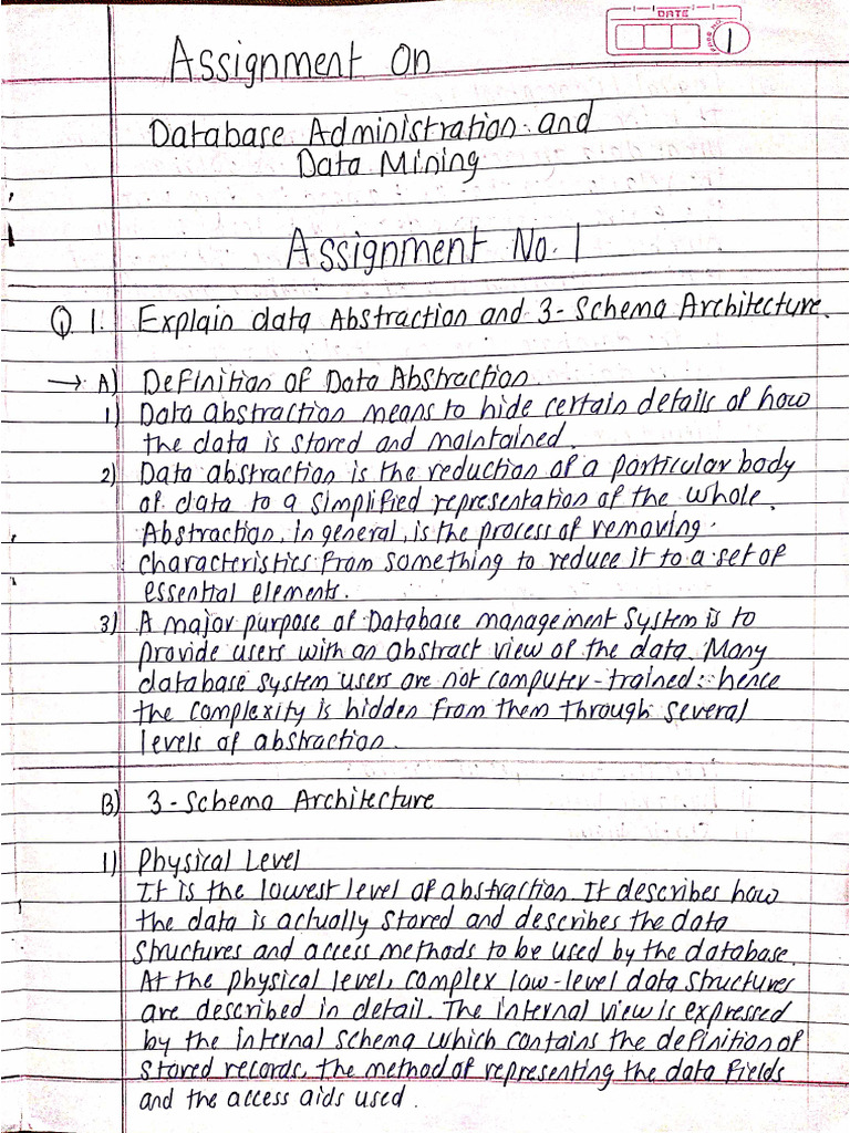 TY BBA SEM 5. Database Administration and Data Mining Assignment | PDF