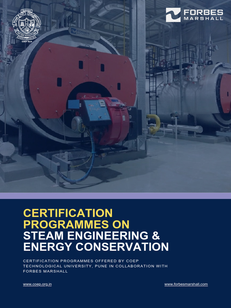 Steam Engineering and Energy Conservation | PDF | Boiler | Steam