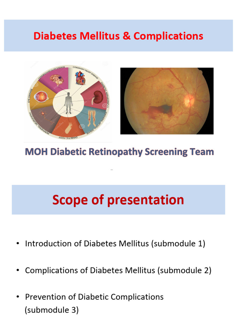 Introduction of Diabetes Mellitus | PDF | Diabetes | Insulin