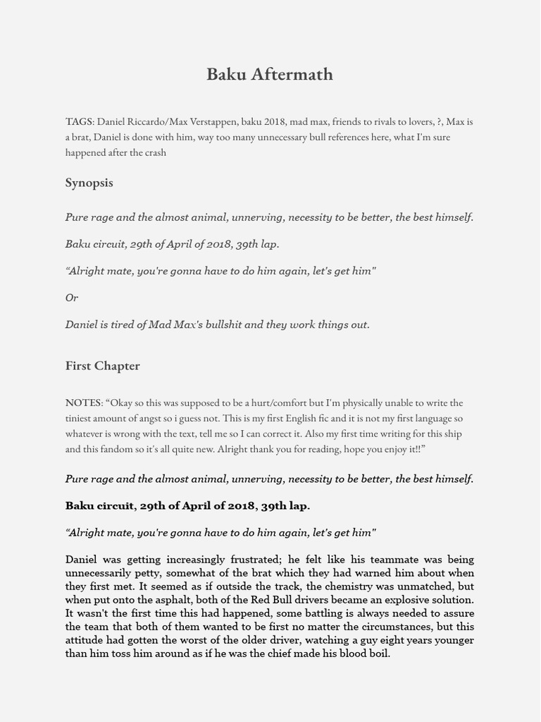 Baku Aftermath | PDF