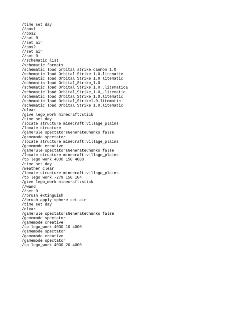 Command History | PDF