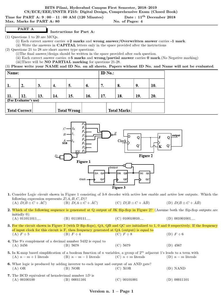 Compre B - DONE | PDF | Logic Gate | Electronic Engineering