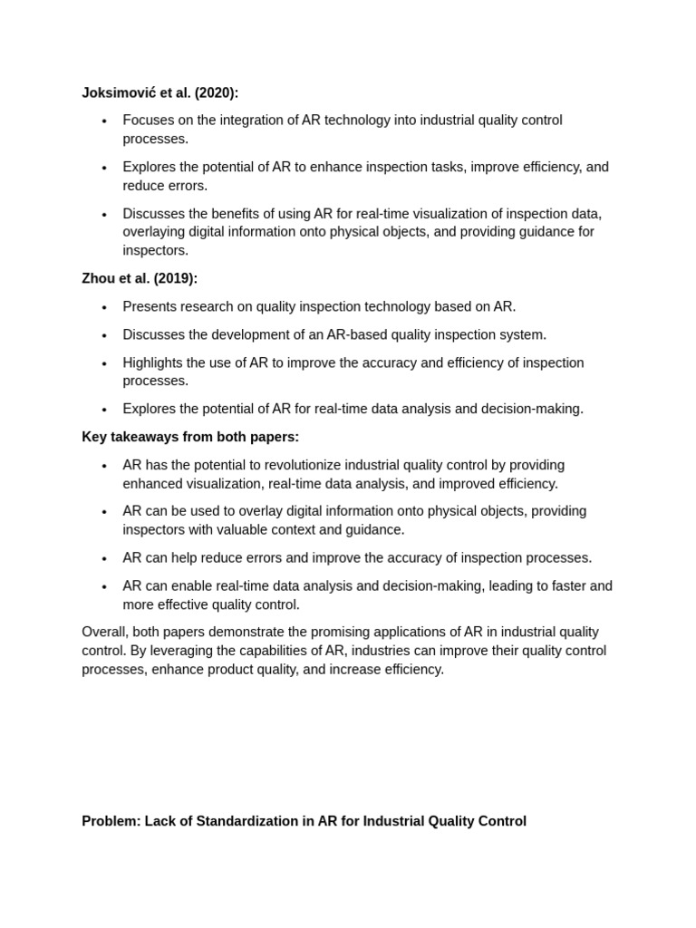 QC Research | PDF | Augmented Reality | Visualization (Graphics)