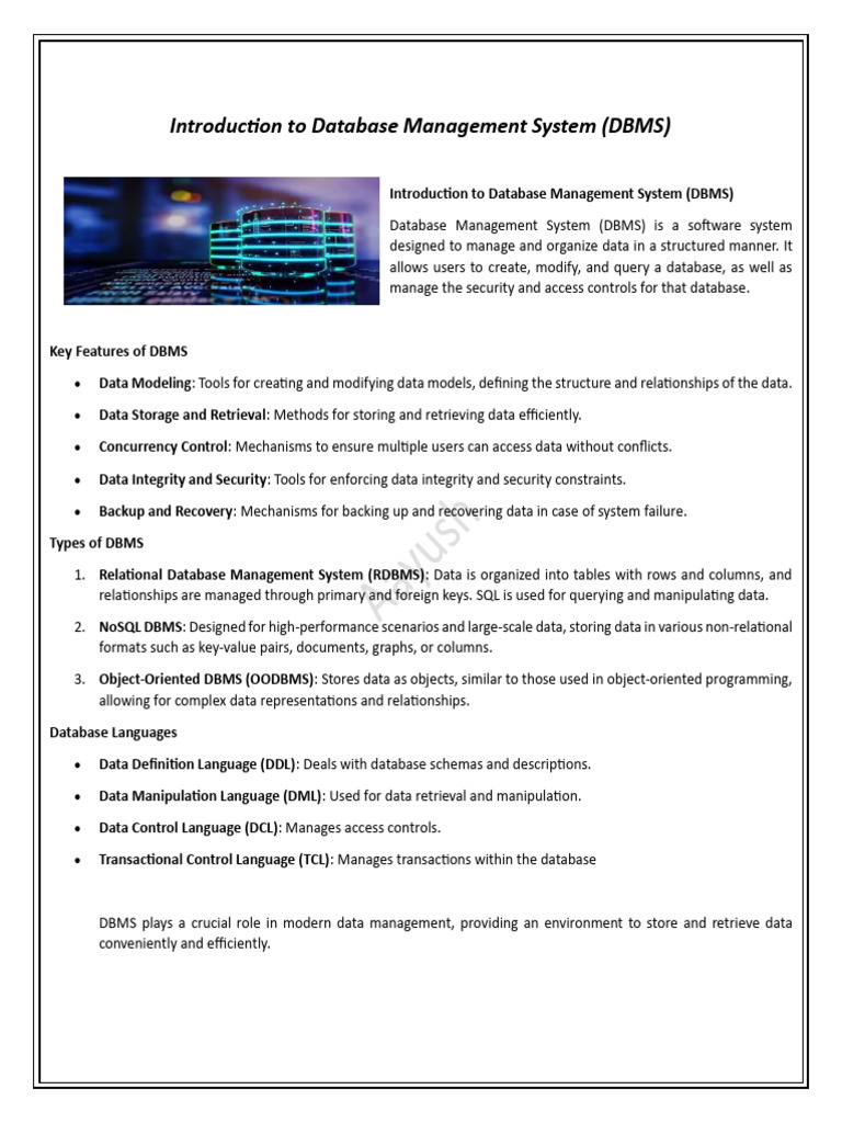 DBMS File | PDF | Databases | Sql DBMS File | PDF | Databases | Sql