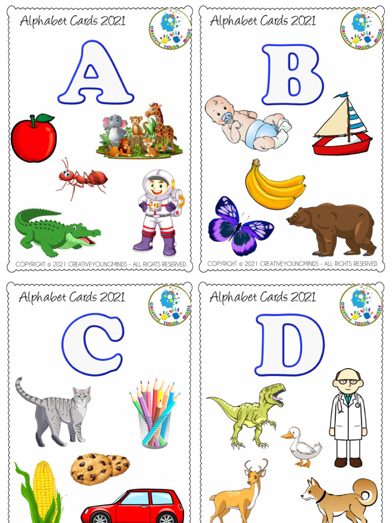 New Alphabet Cards | PDF