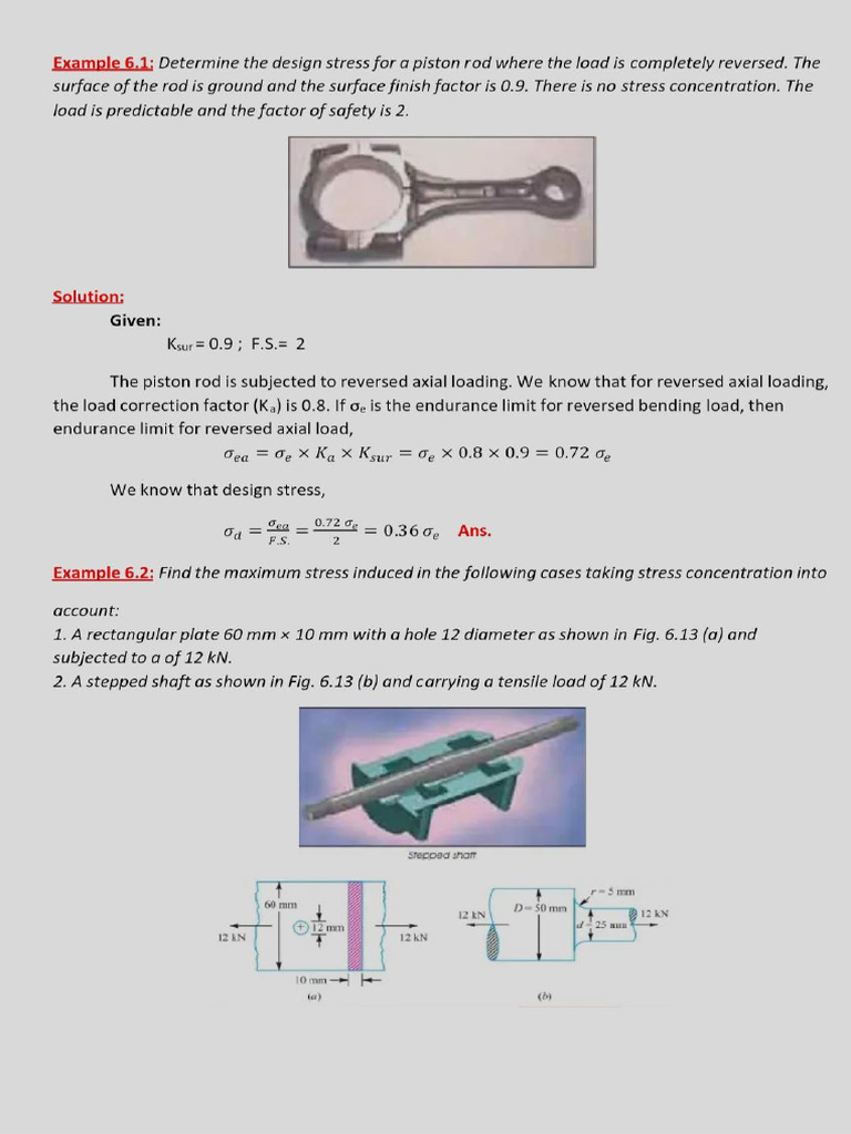 Variable Stress Problems | PDF | Strength Of Materials | Bending