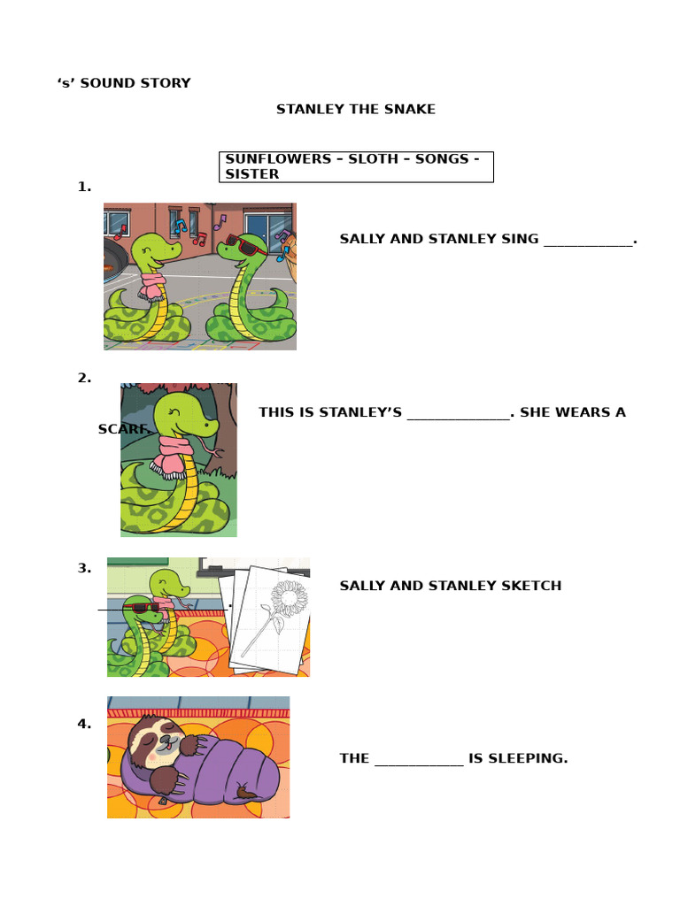 Stanley The Snake | PDF