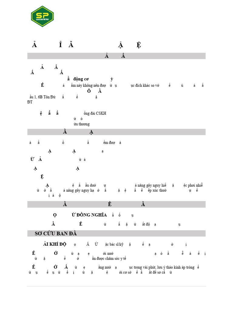 MSDS 384 SP Green Power Plus SN 10W 40 VN | PDF