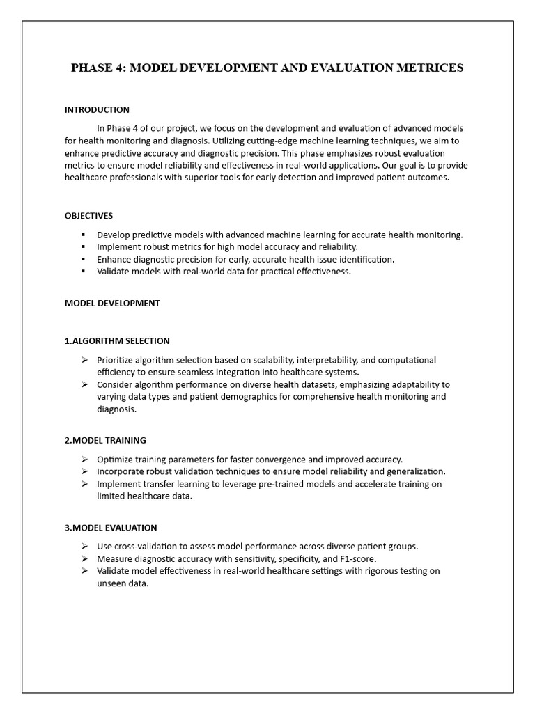 Phase 4 Document Pdf Accuracy And Precision Performance Indicator