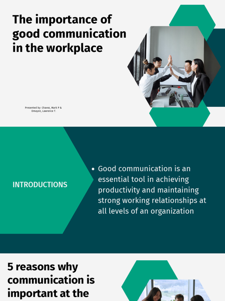 Importance of Communication in Workplace | PDF | Communication | Employment