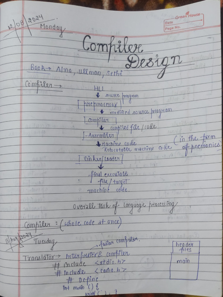 Compiler Notes | PDF