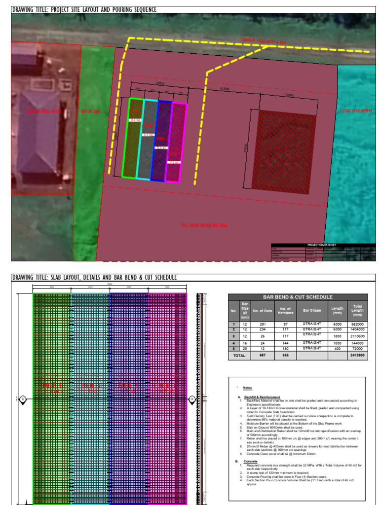 Slab Layout and Details (Orica) | PDF | Concrete | Composite Material