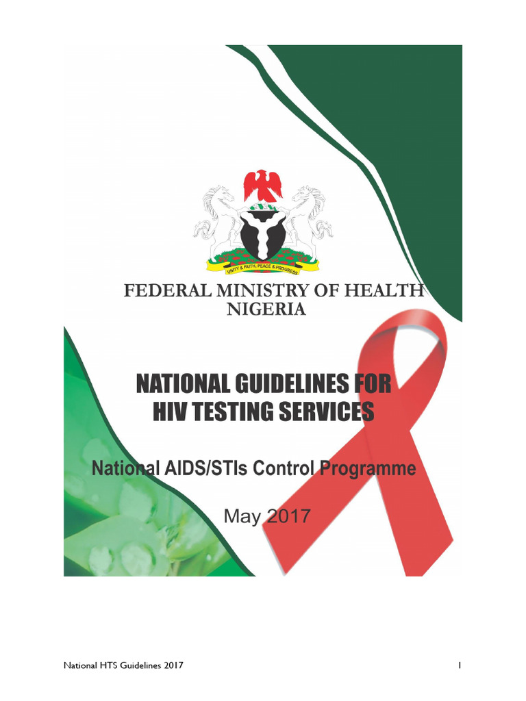Finalized National Guidelines On HTS. PDF Encrypted 1 | PDF | Hiv/Aids ...