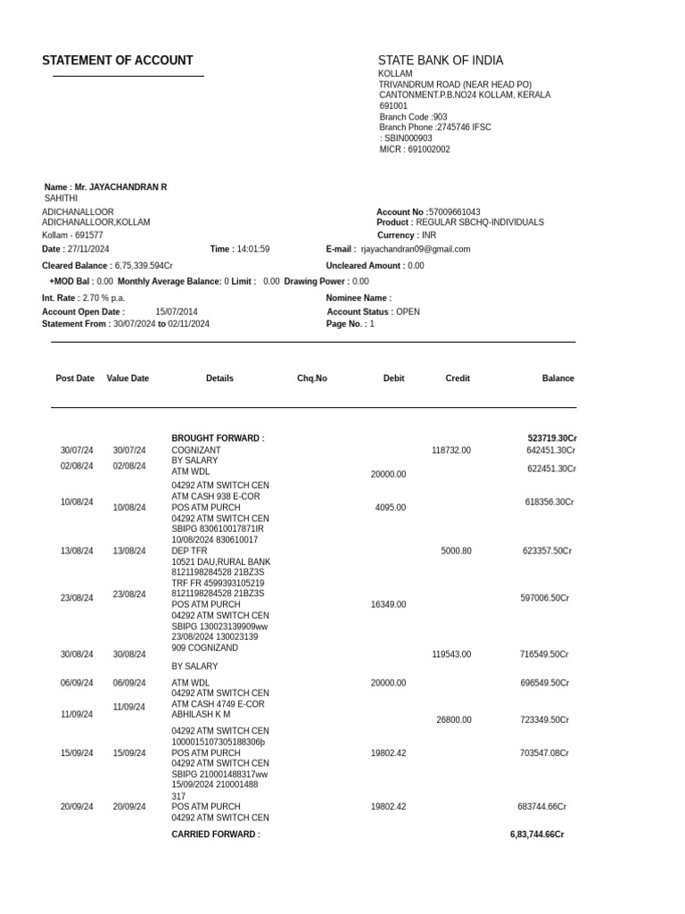 JAYACHANDRAN | PDF | Automated Teller Machine | Economies