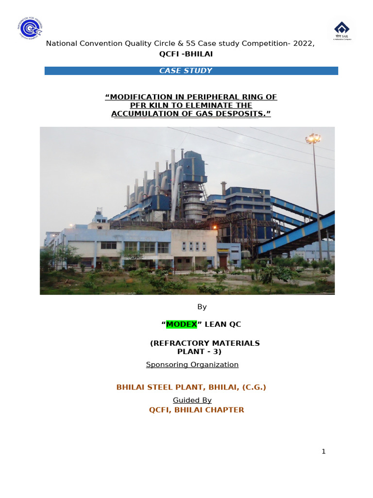 National Modex LQC RMP-3 Case Study (R) | PDF | Combustion | Steel