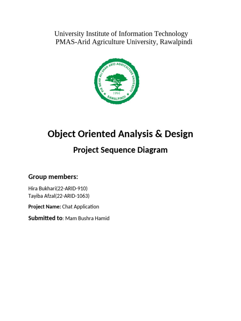 Sequence Diagram Pdf