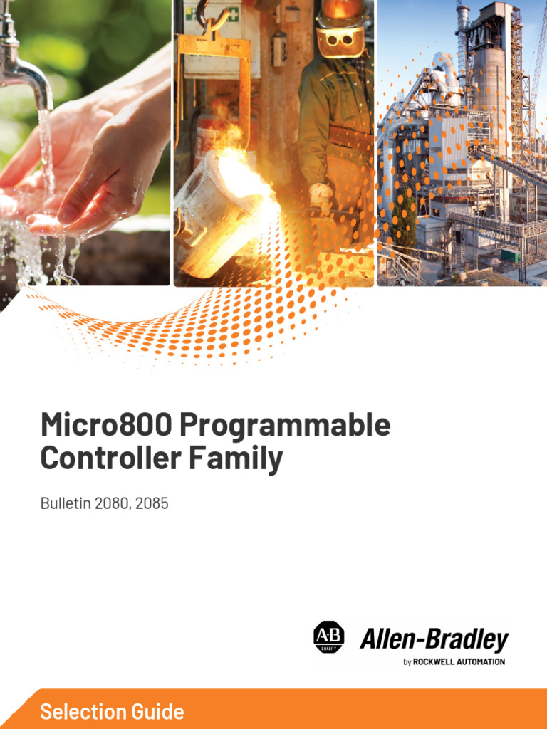 2080-SG001I-En-P Micro800 Programmable Controller Family Selection Guide | PDF | Programmable ...