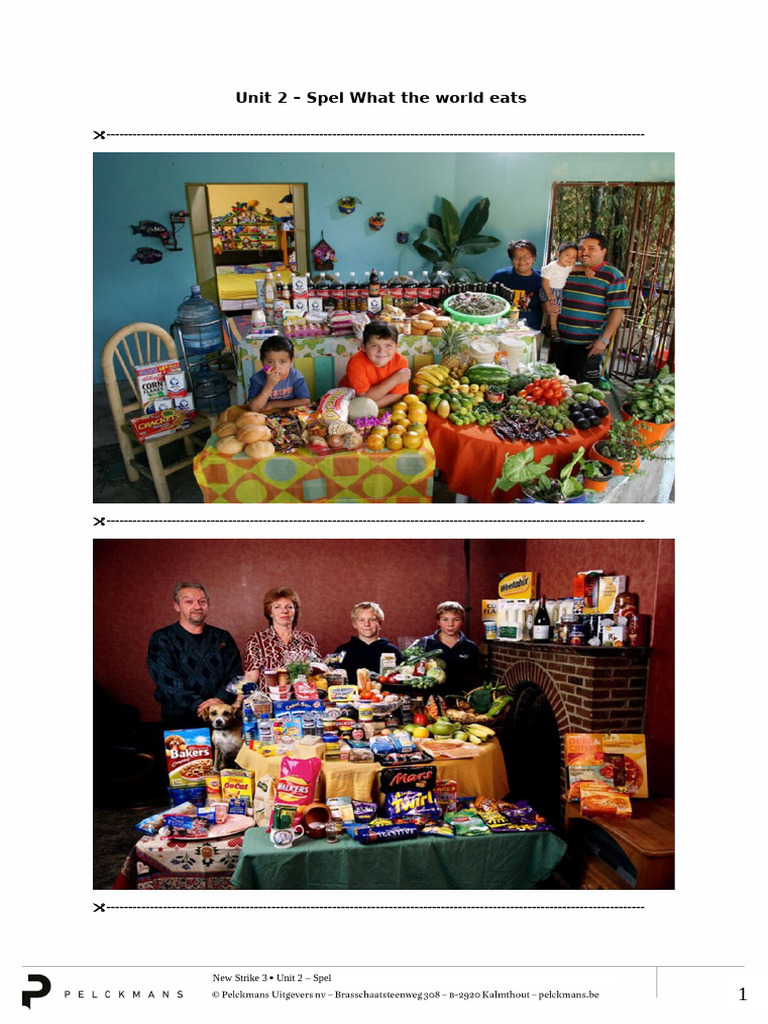 Spel What The World Eats | PDF