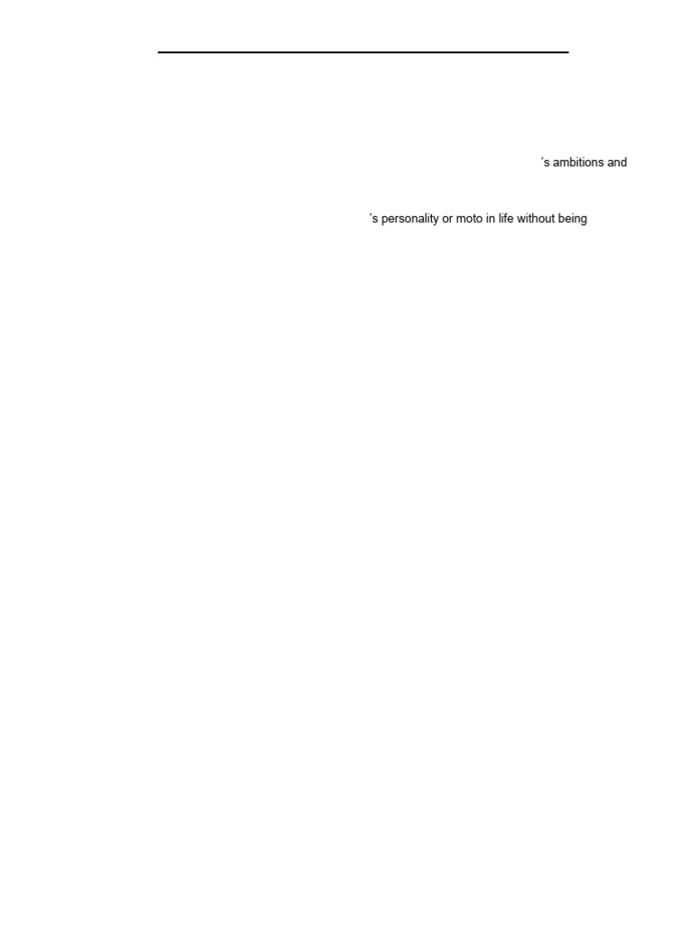 Graduate Profile Guidelines and Tips | PDF | Computing