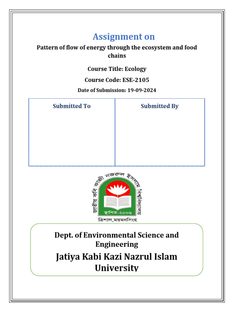 Energy Flow | PDF | Food Web | Ecosystem