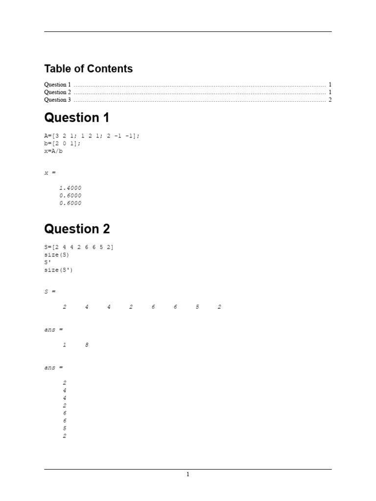 Matrices | PDF