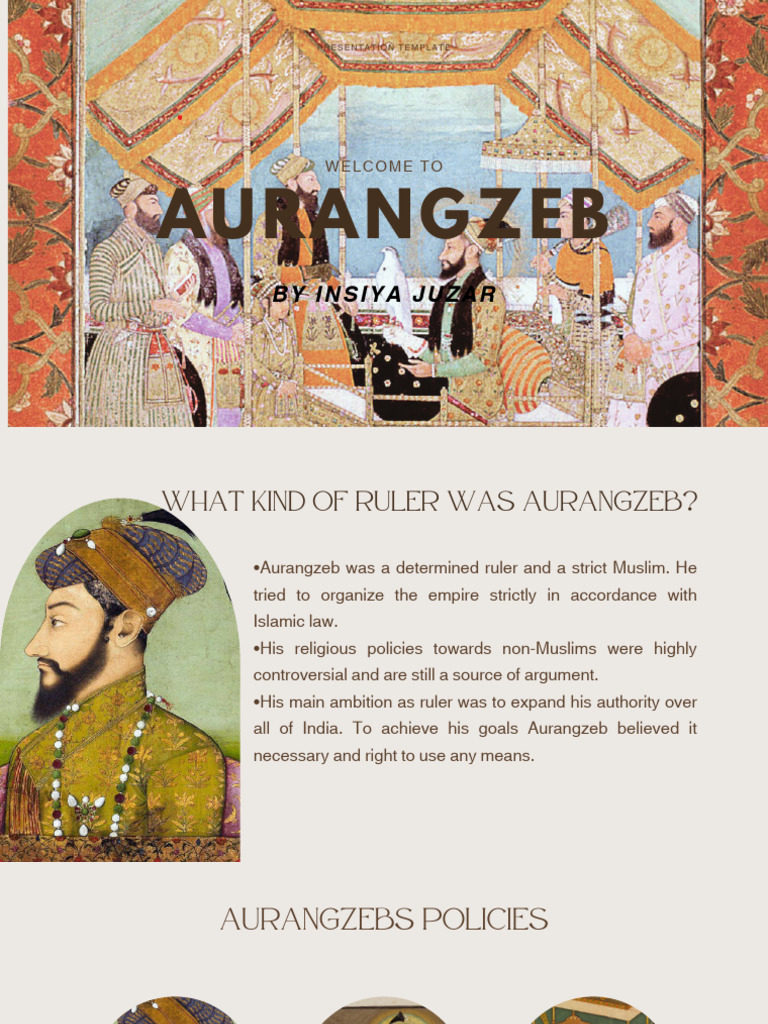 AURANGZEB | PDF | Taxes | Sharia