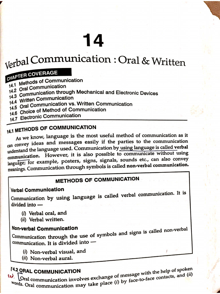 Verbal and Non Verbal Communication | PDF