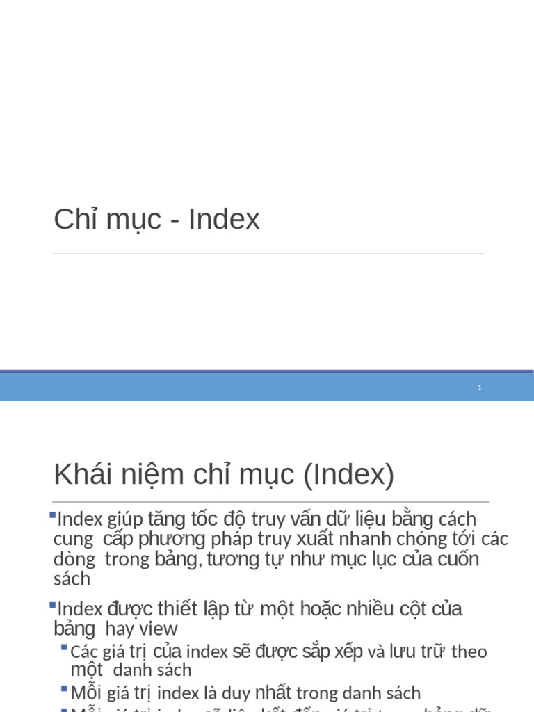 Ch3 - Cac doi tuong trong SQL Server - Phần 2 | PDF