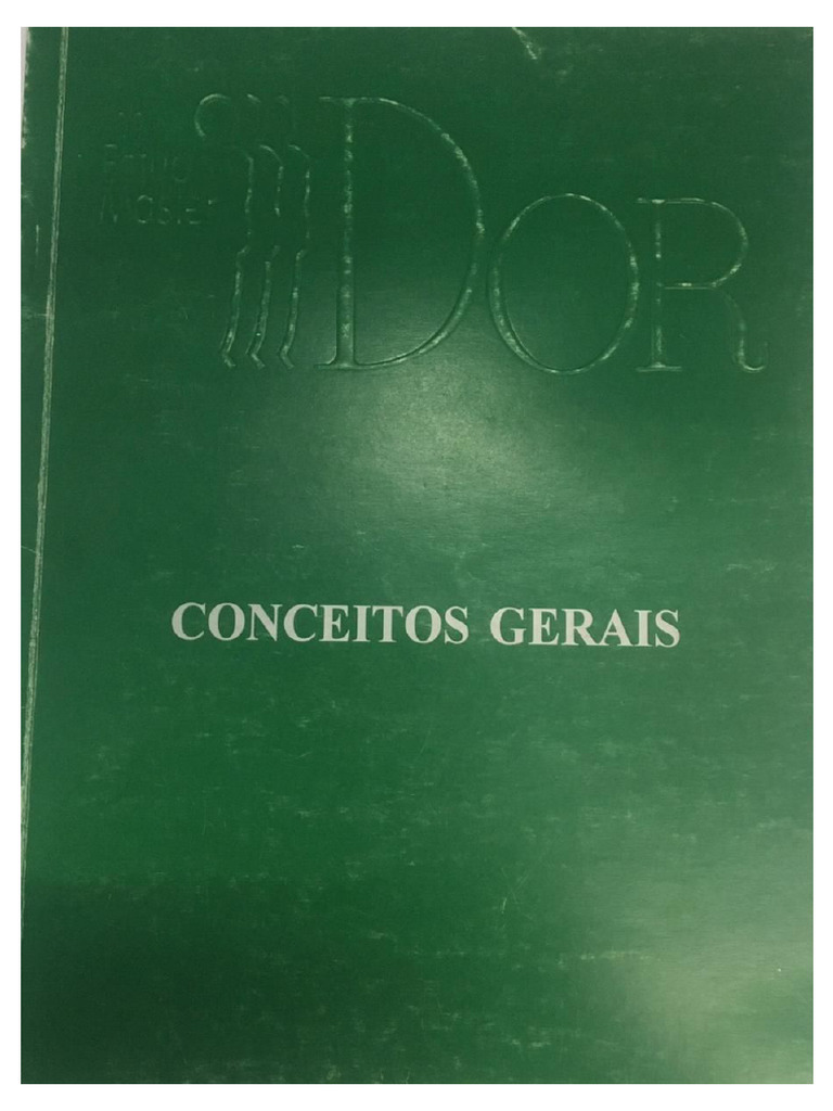 Livro Dor Original PDF | PDF