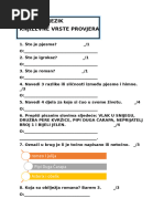 Glagoli Proslo Sadasnje I Buduce Vrijeme 4razred Kviz | PDF