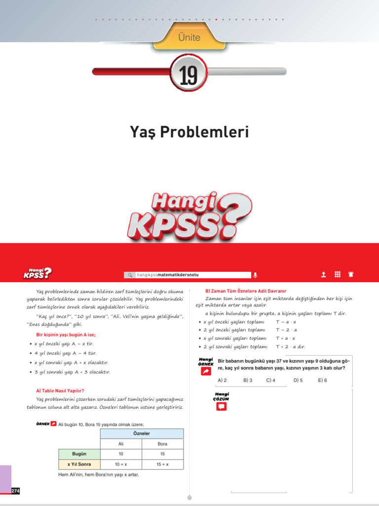 Ünite Yas Problemleri - Compressed | PDF